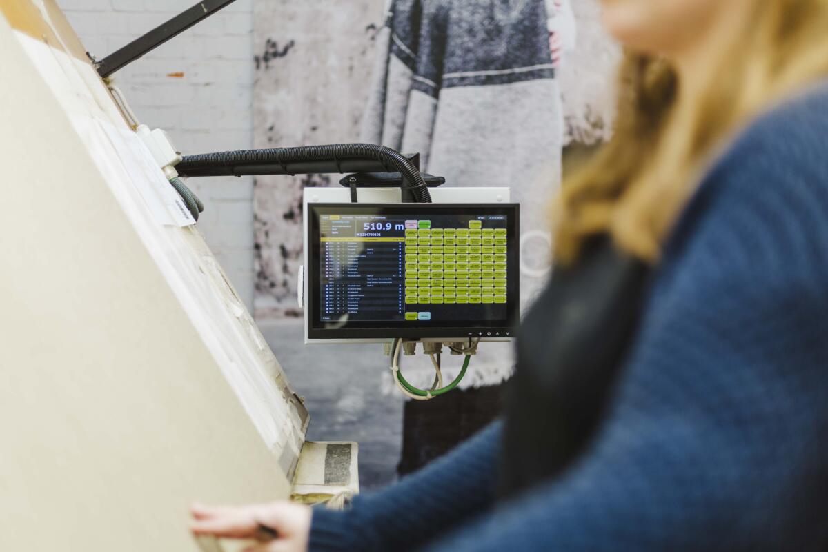 Advanced On-Loom Fabric Inspection | BMSvision